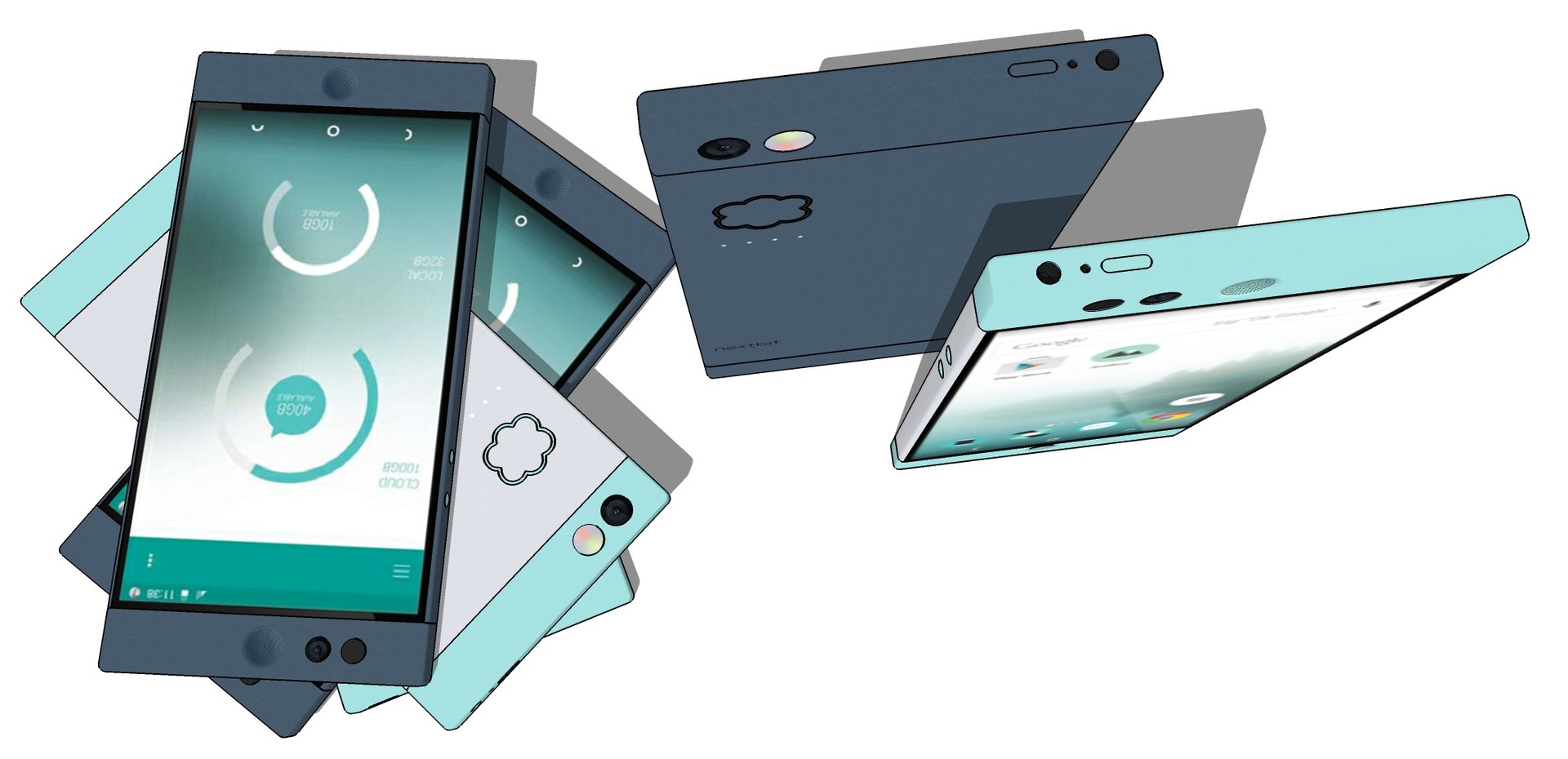 3d Nextbit Robin Mobile Phone Model
