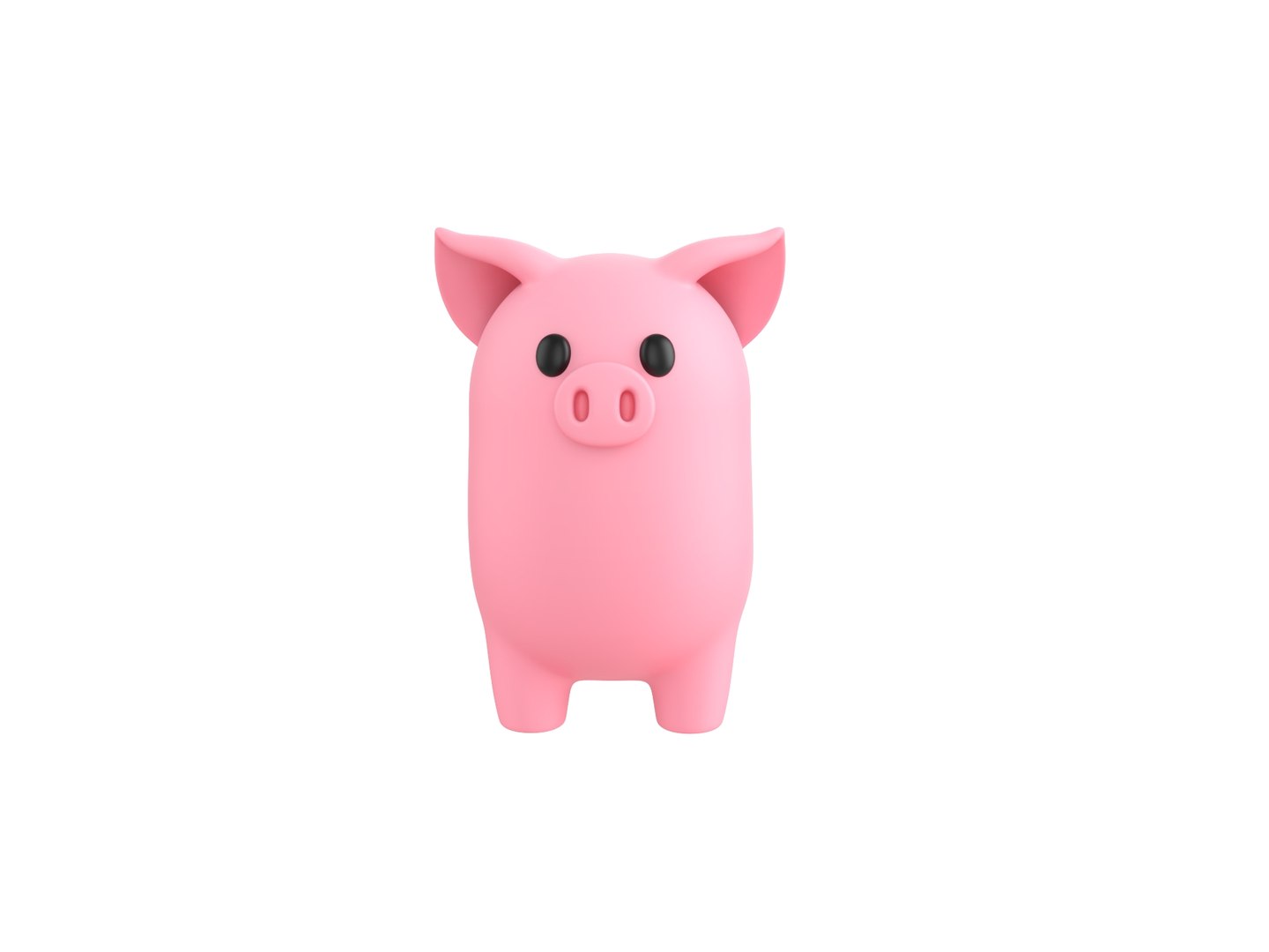 Pig Character Model - TurboSquid 2258523