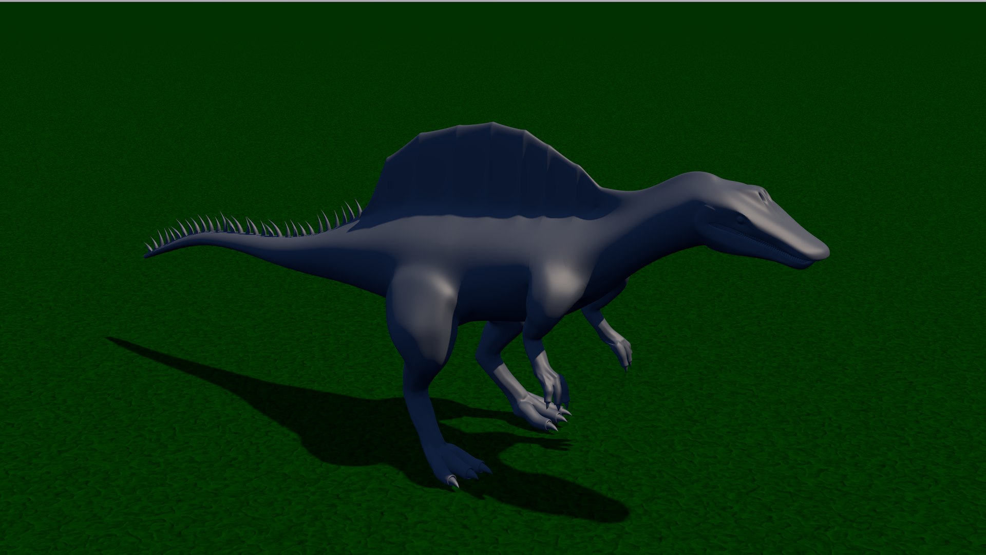 dinosaur big spinosaurus c4d