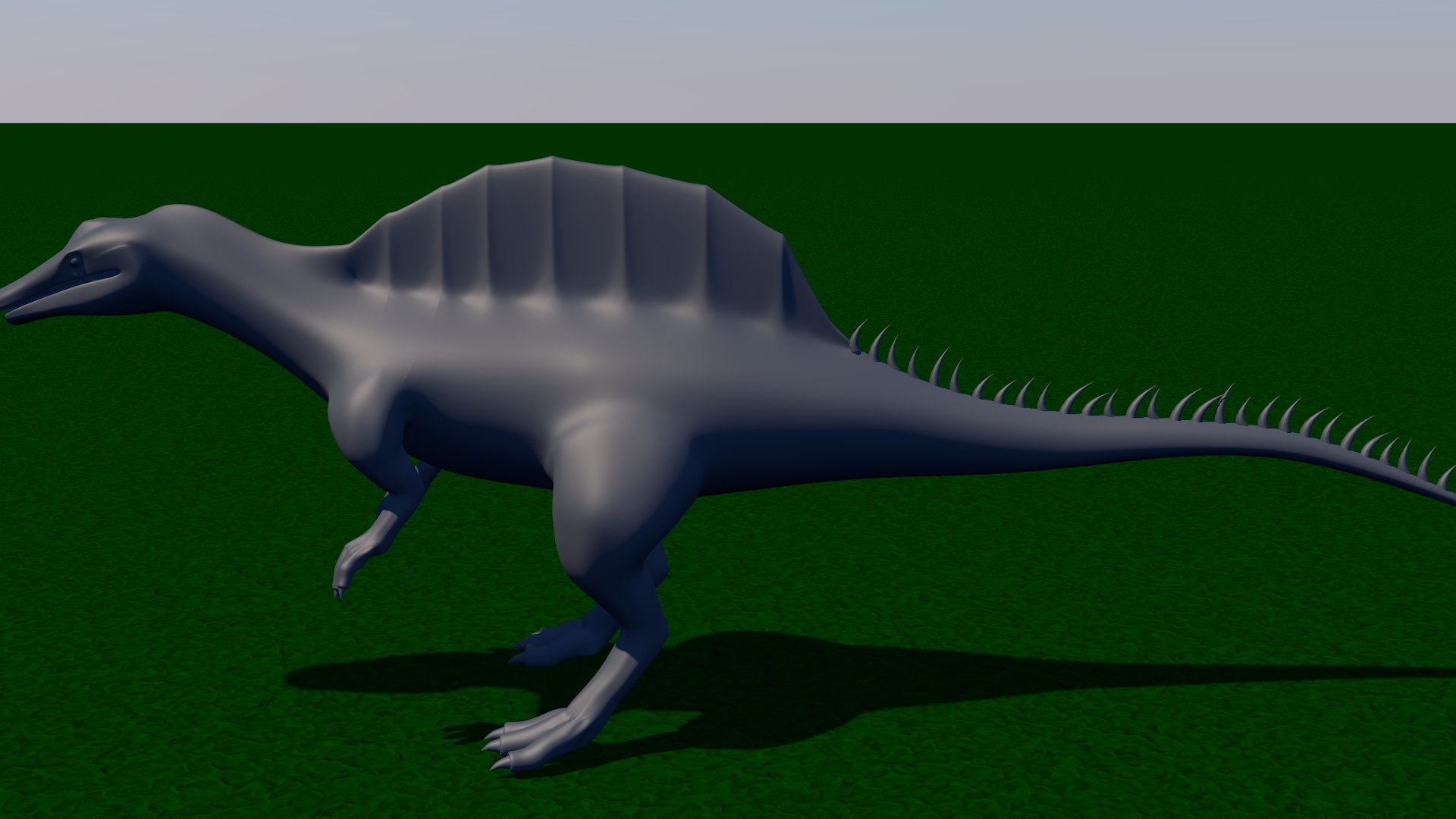 dinosaur big spinosaurus c4d