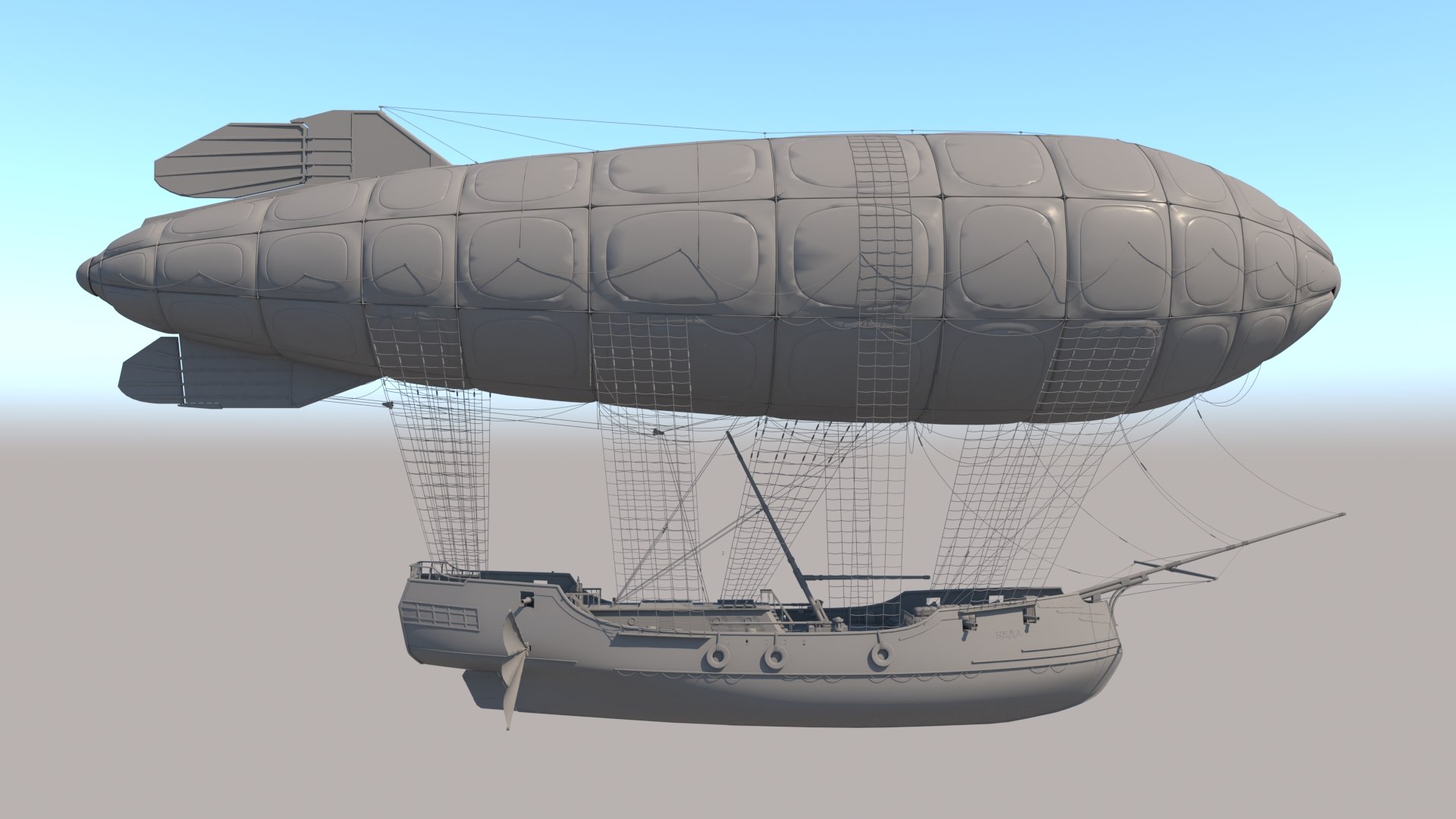 Ship Sky 3D Model - TurboSquid 1590704