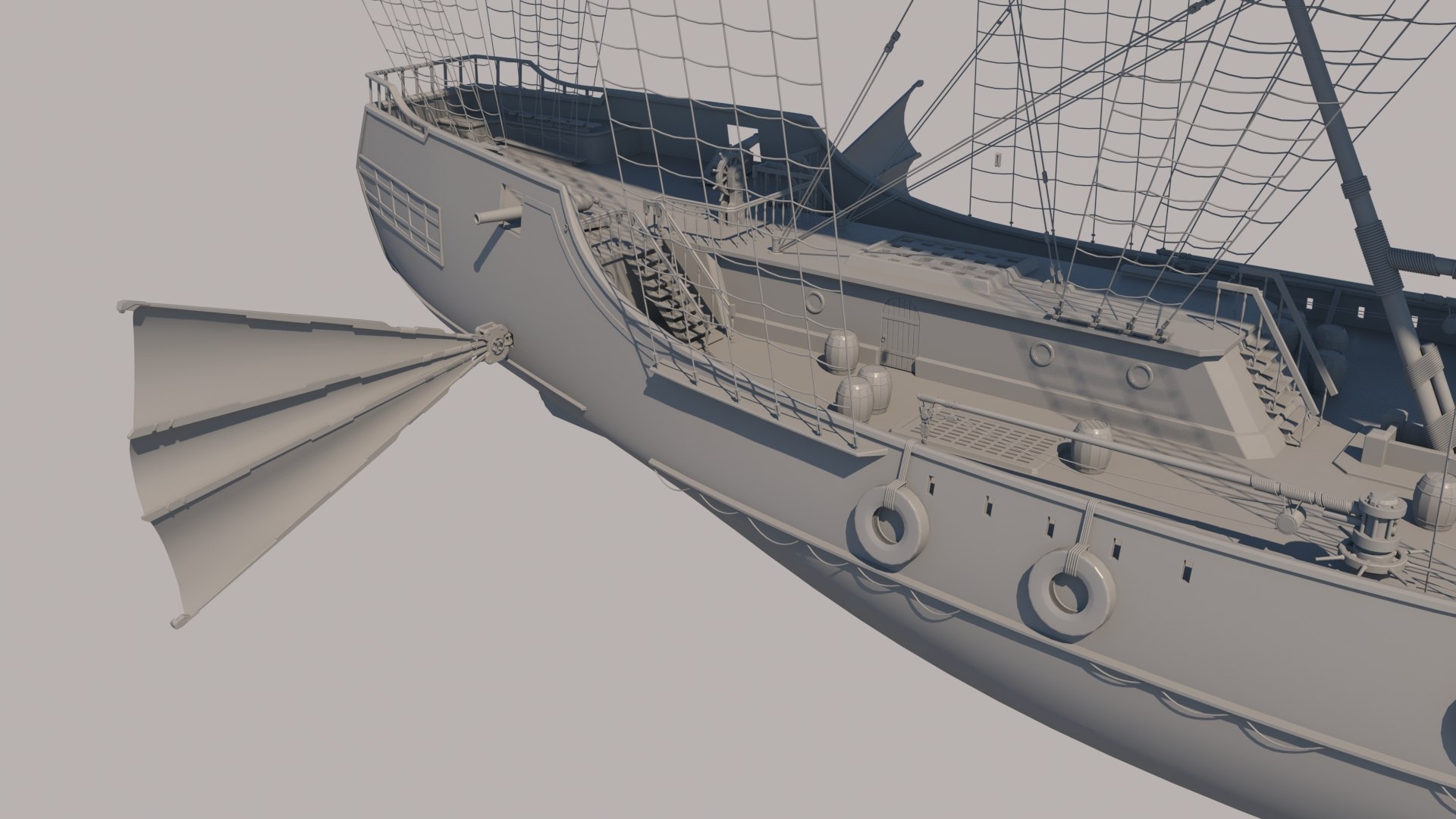 Ship Sky 3D Model - TurboSquid 1590704