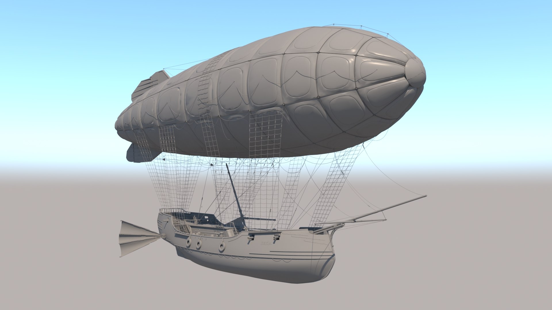 Ship Sky 3D Model - TurboSquid 1590704