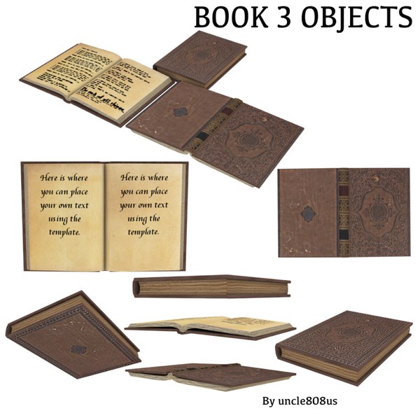 Book 3D Models for Download | TurboSquid