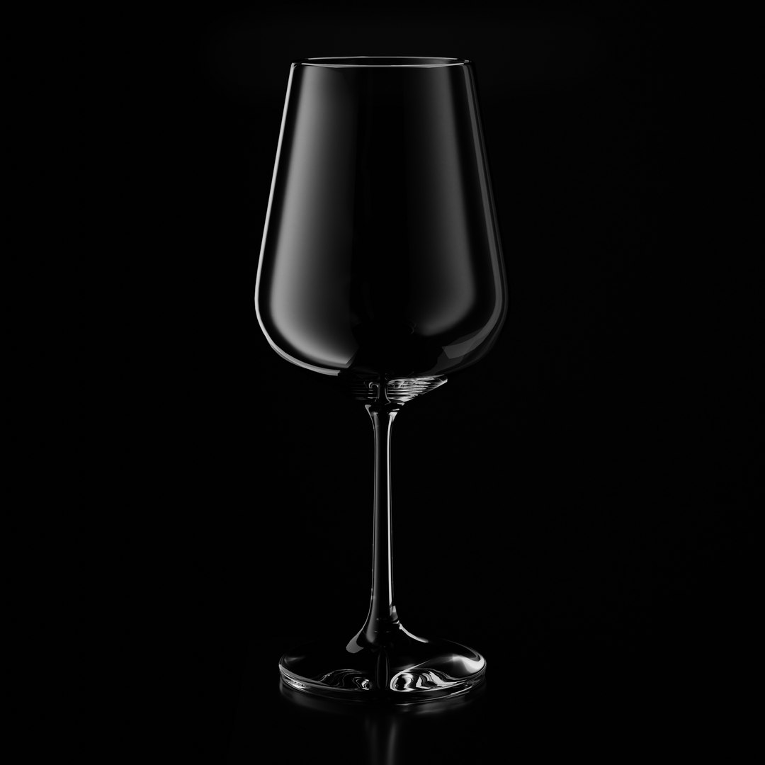Wine Glasses Set 01 Model - TurboSquid 2108342