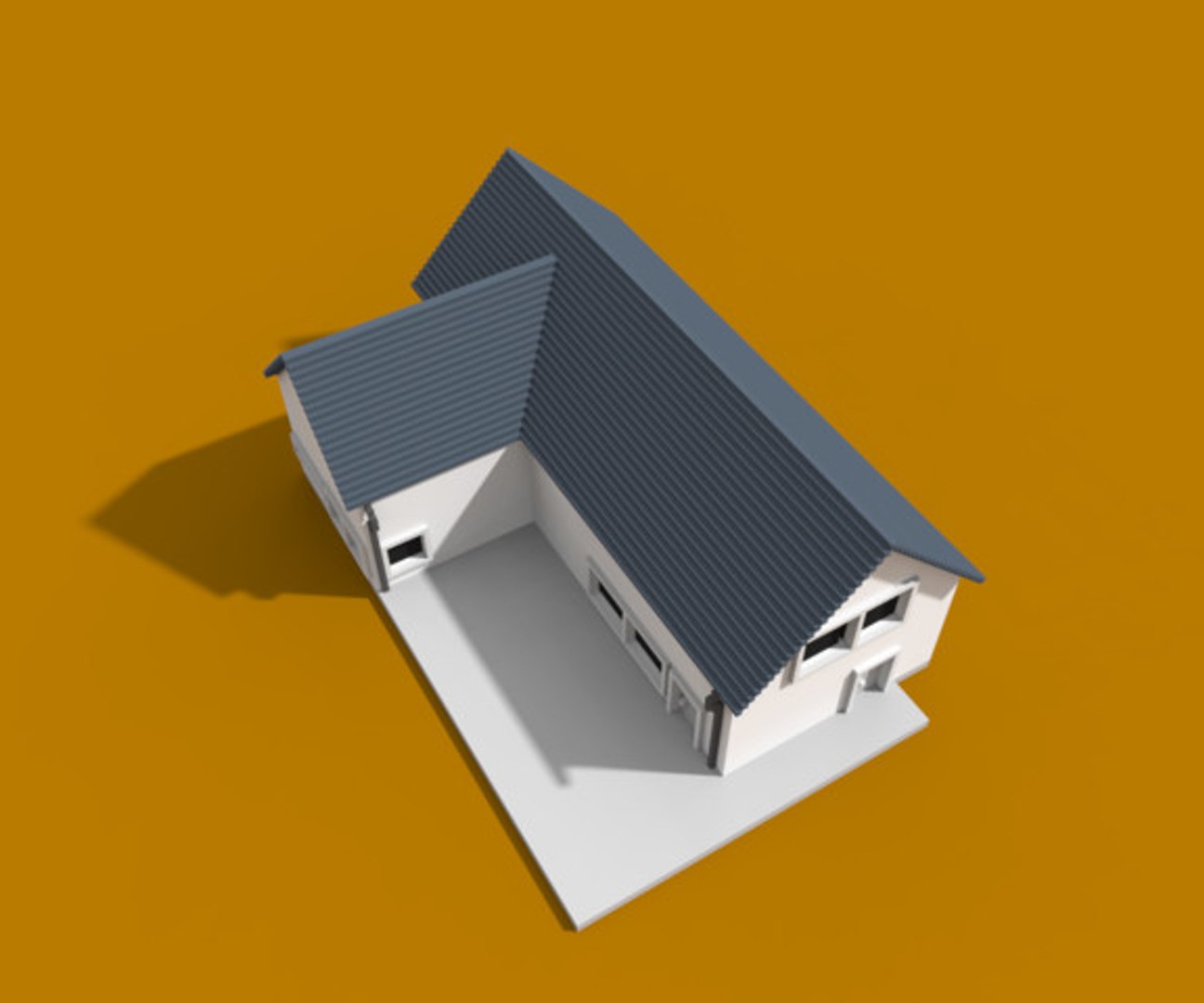 3D Voxel House - TurboSquid 1344410
