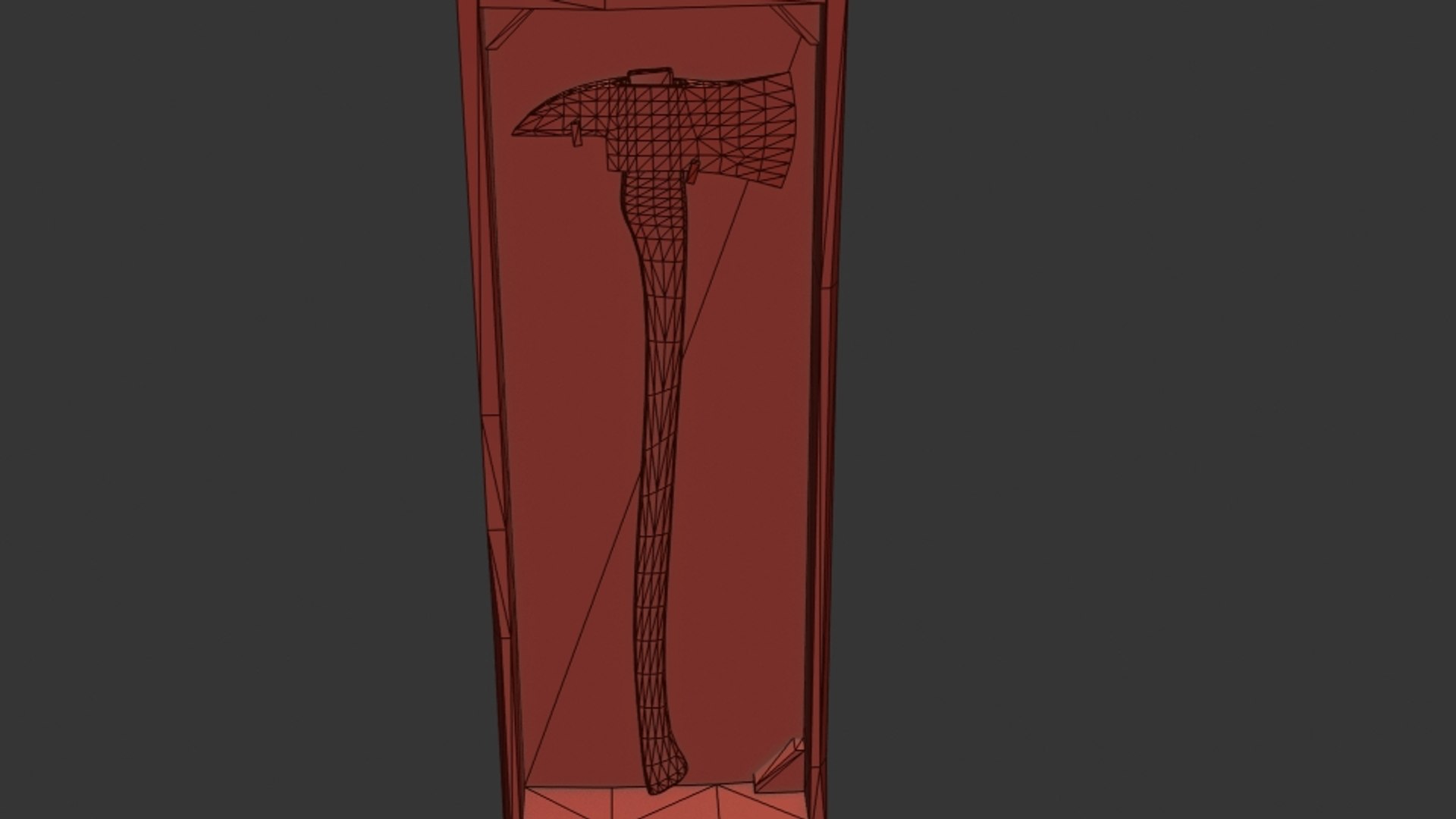 3D Fire Axe Case 01 Model - TurboSquid 1721492