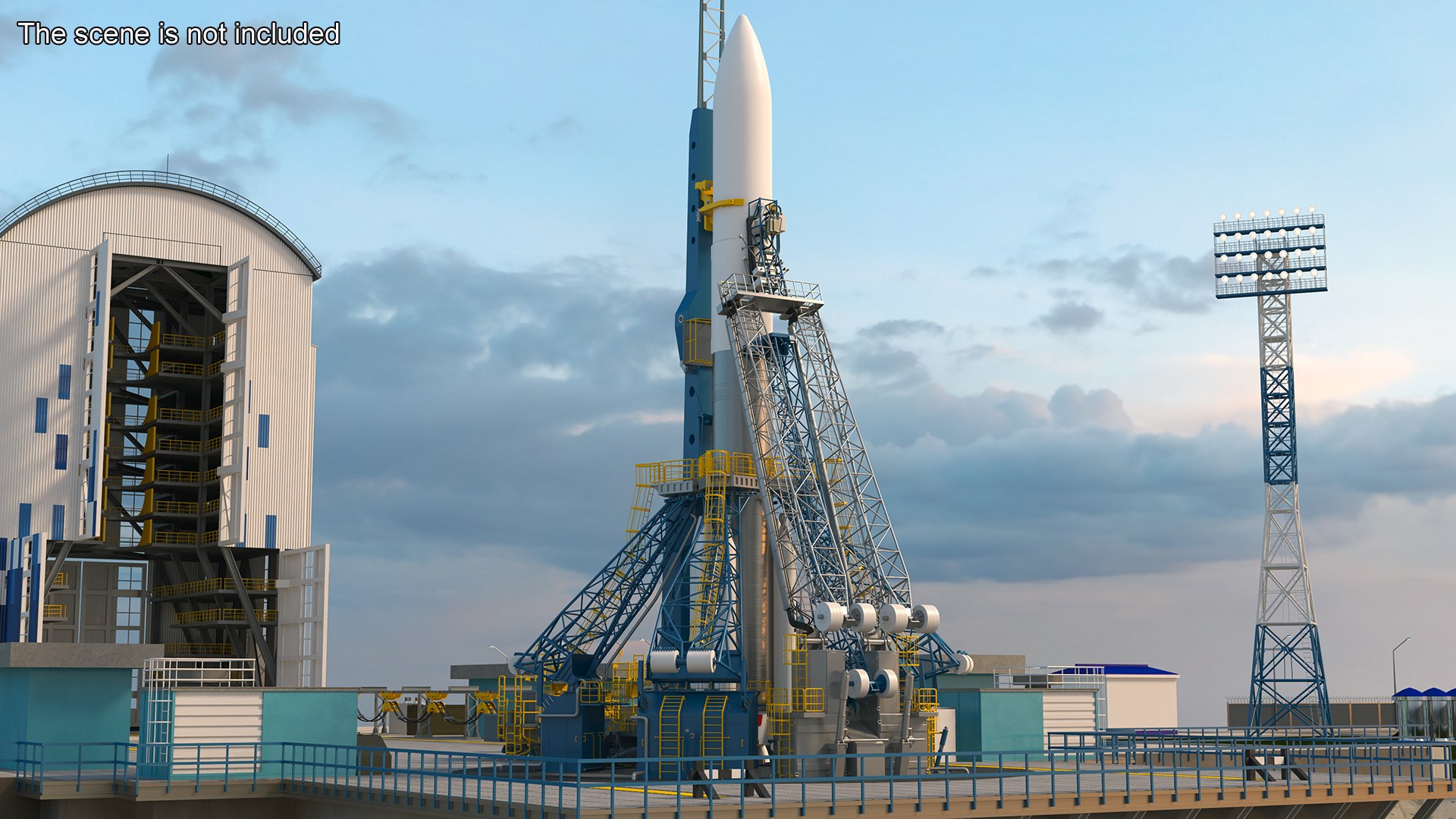 3D Model Heavy Lift Rocket With Six Solid Boosters - TurboSquid 2198727