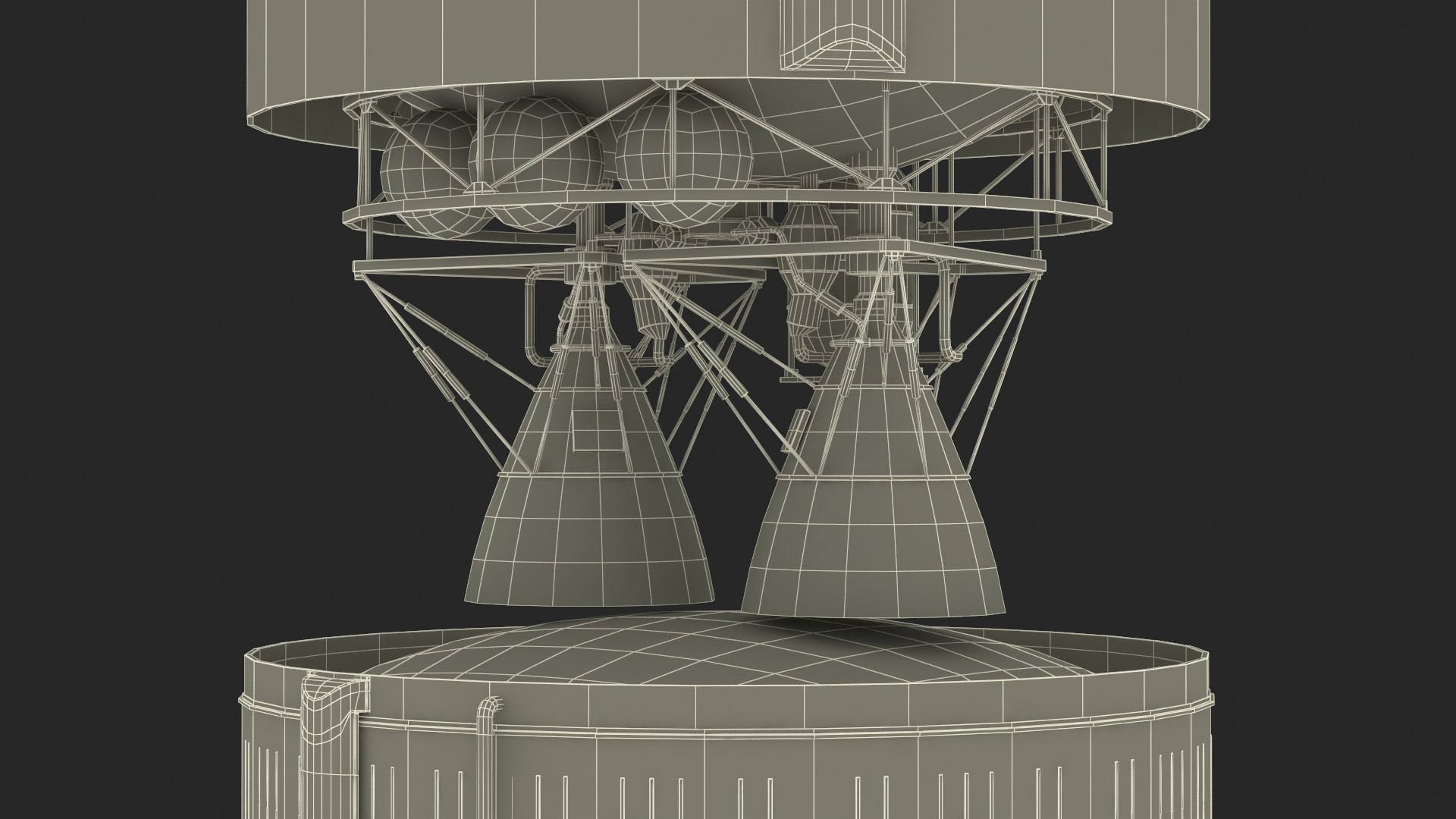 3D Model Heavy Lift Rocket With Six Solid Boosters - TurboSquid 2198727