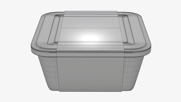 Mockup food box 3D model - TurboSquid 1685902
