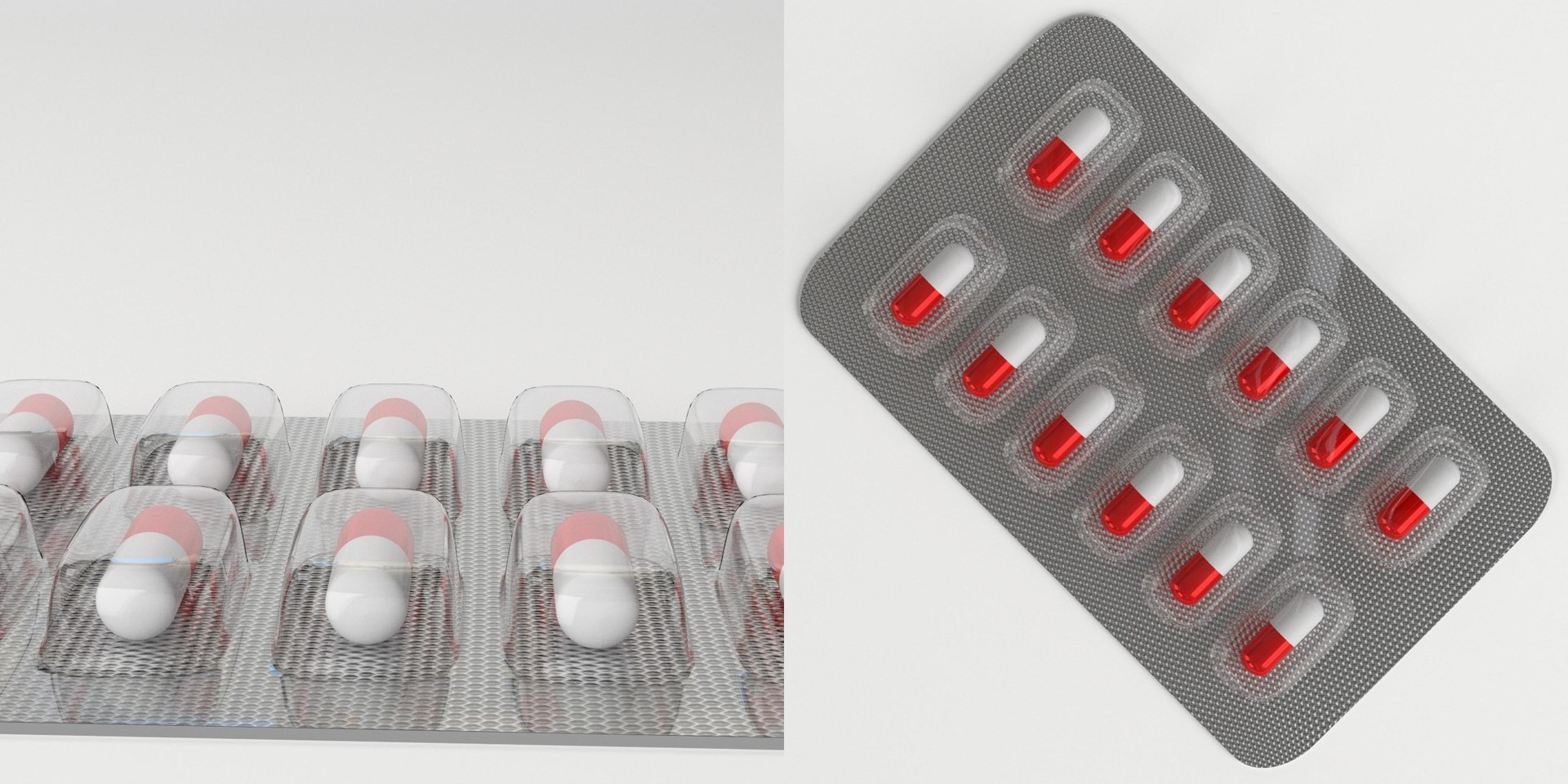 3D Model Capsules Blister Pack - TurboSquid 1374069