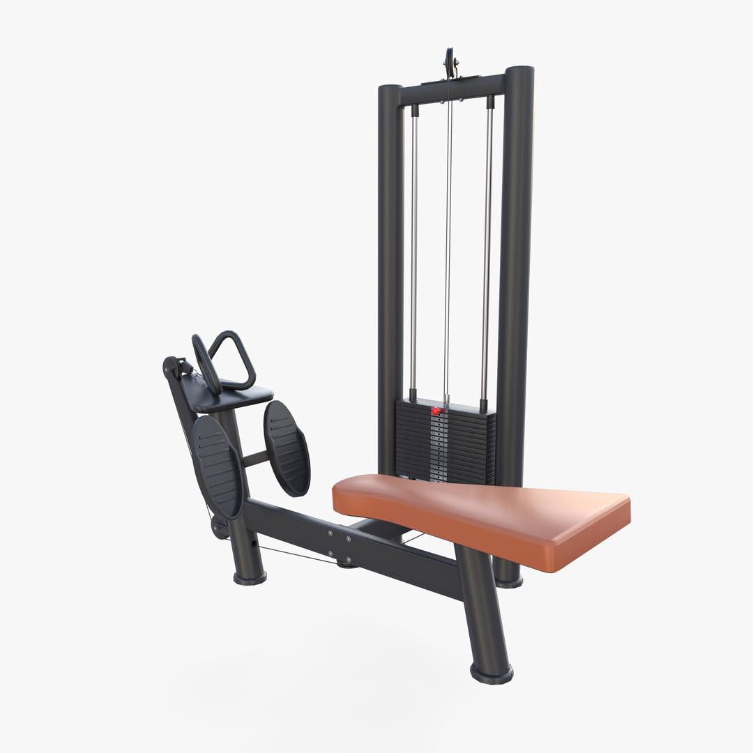 3D Pulley Row Model - TurboSquid 1996419