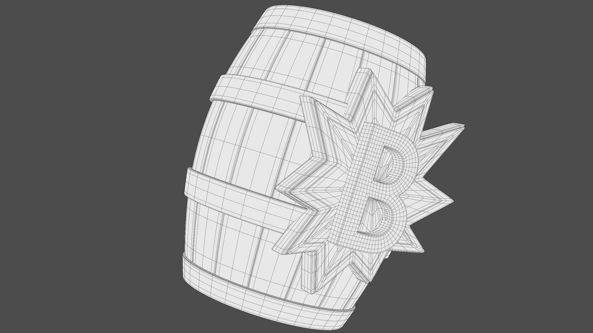 Donkey Kong Bonus Barrel Model - TurboSquid 2358978