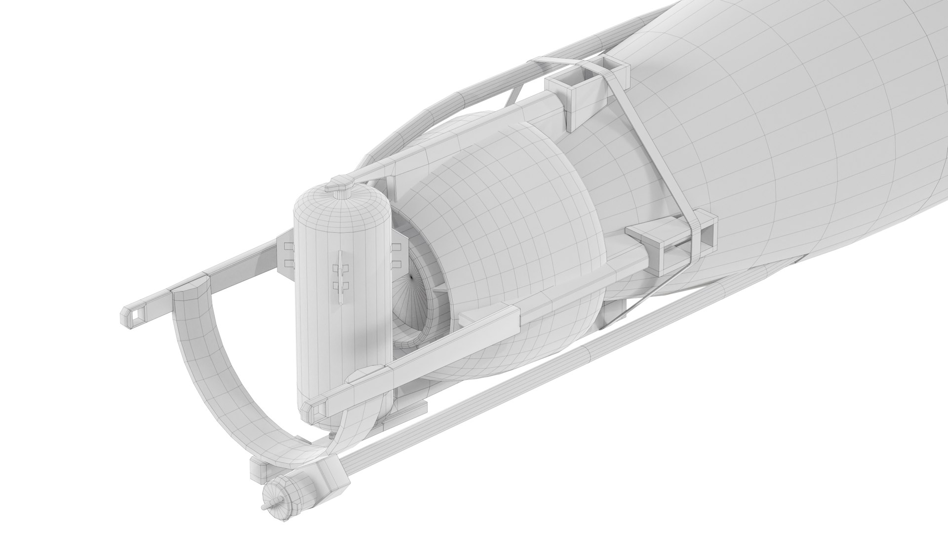 UGST Physicist Deep-Sea Submarine Torpedo 3D Model - TurboSquid 2153635