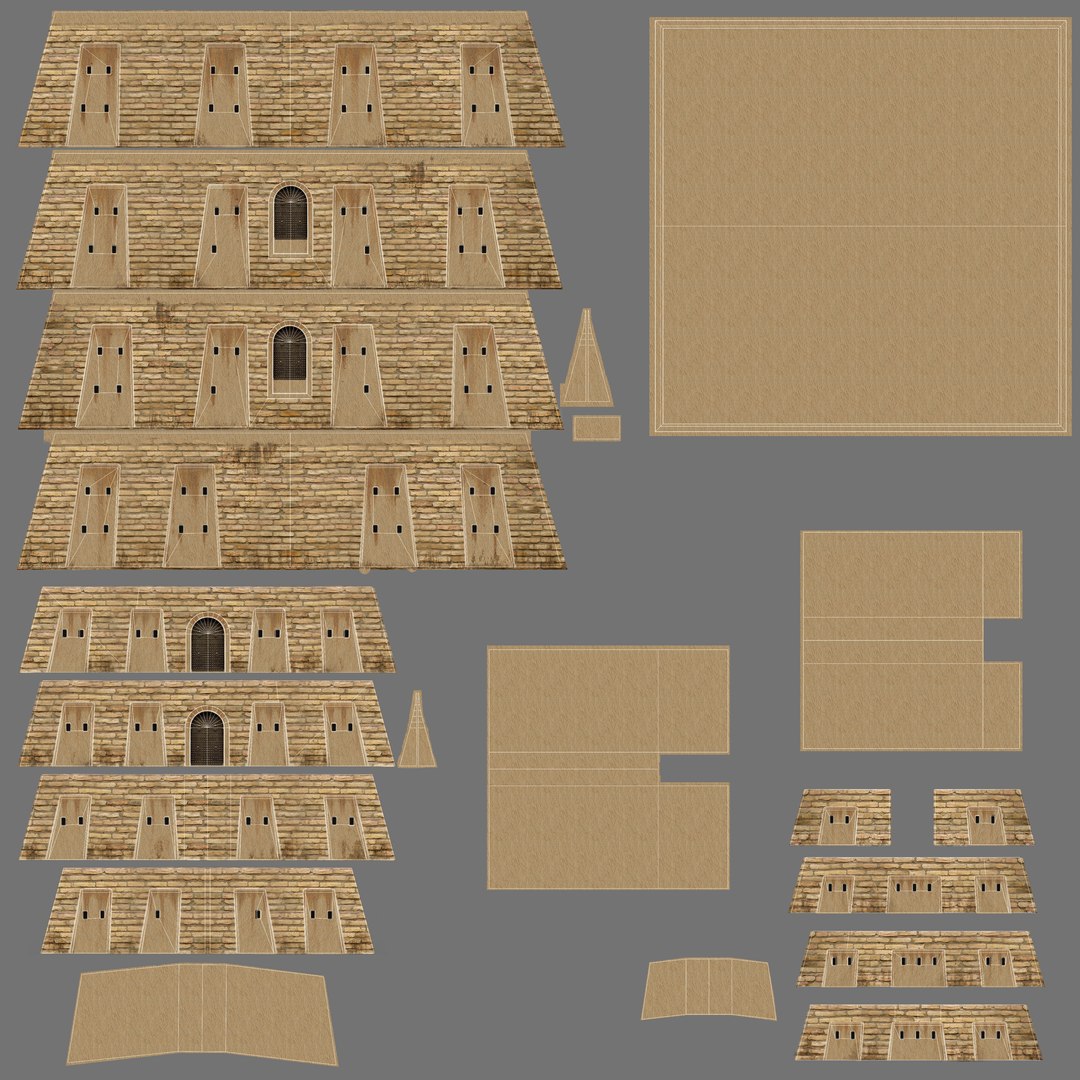 3D Model Mesopotamia Ziggurat - TurboSquid 1251089