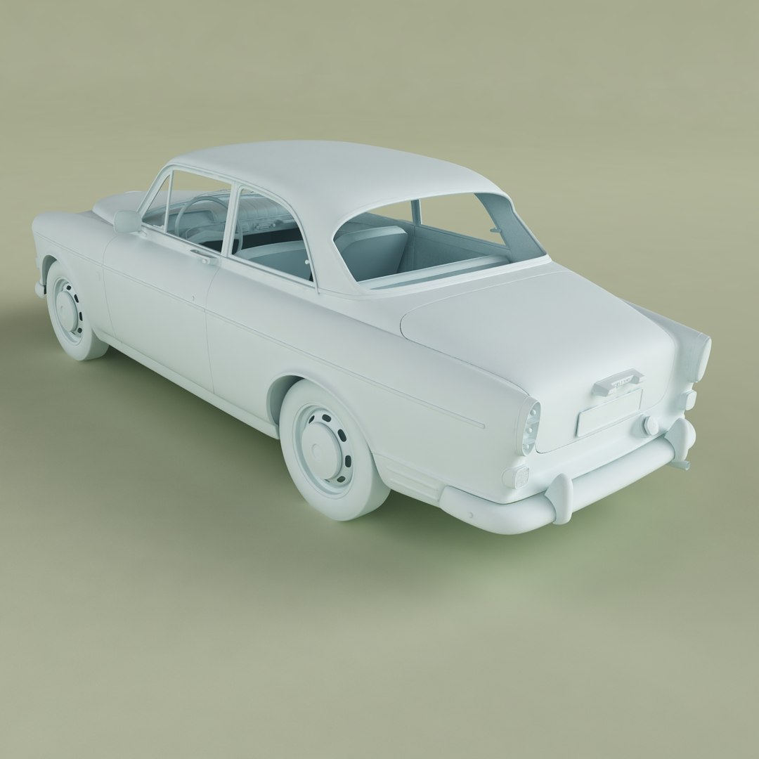 3D 1962 Amazon 121 Coupe Model - TurboSquid 1698563