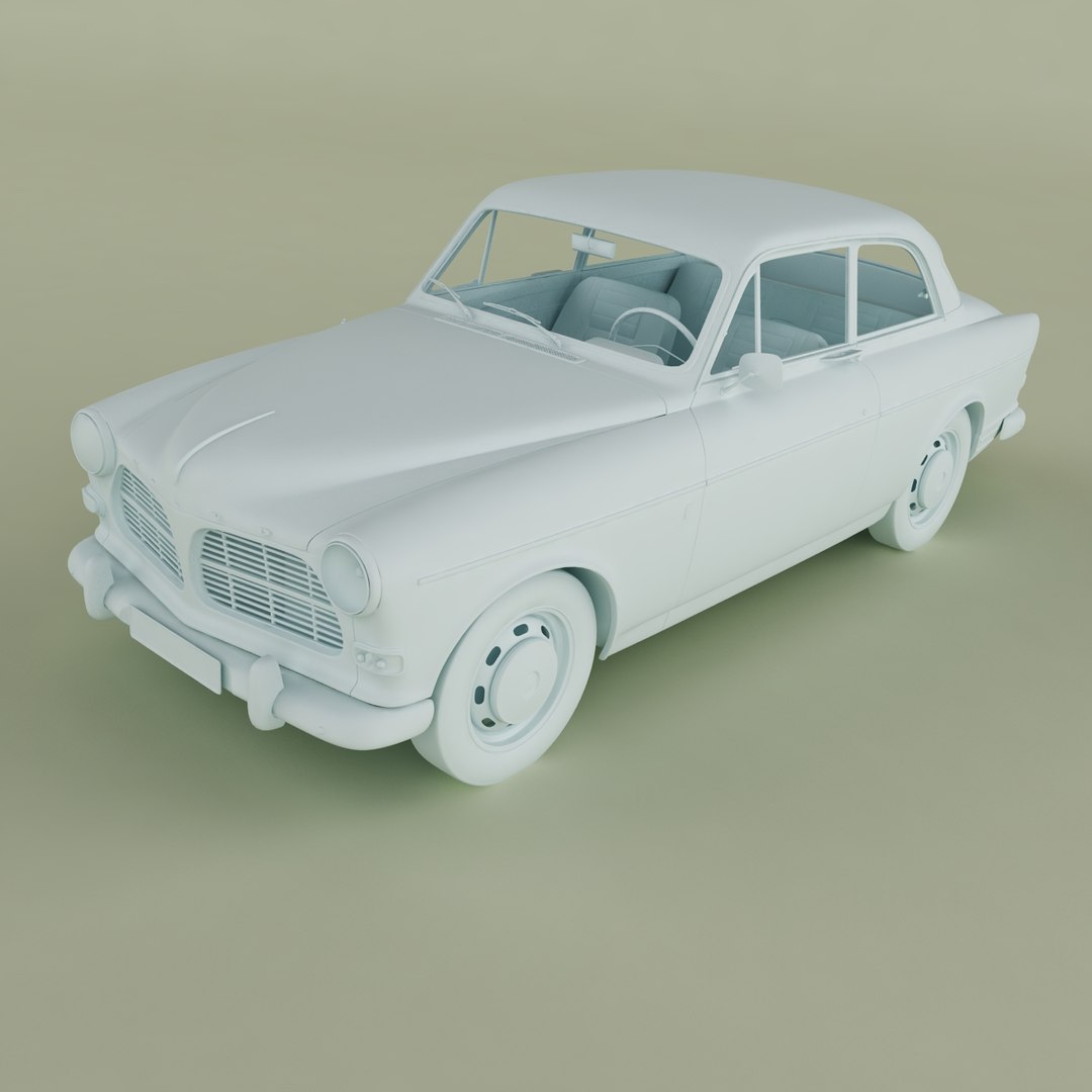 3D 1962 Amazon 121 Coupe Model - TurboSquid 1698563