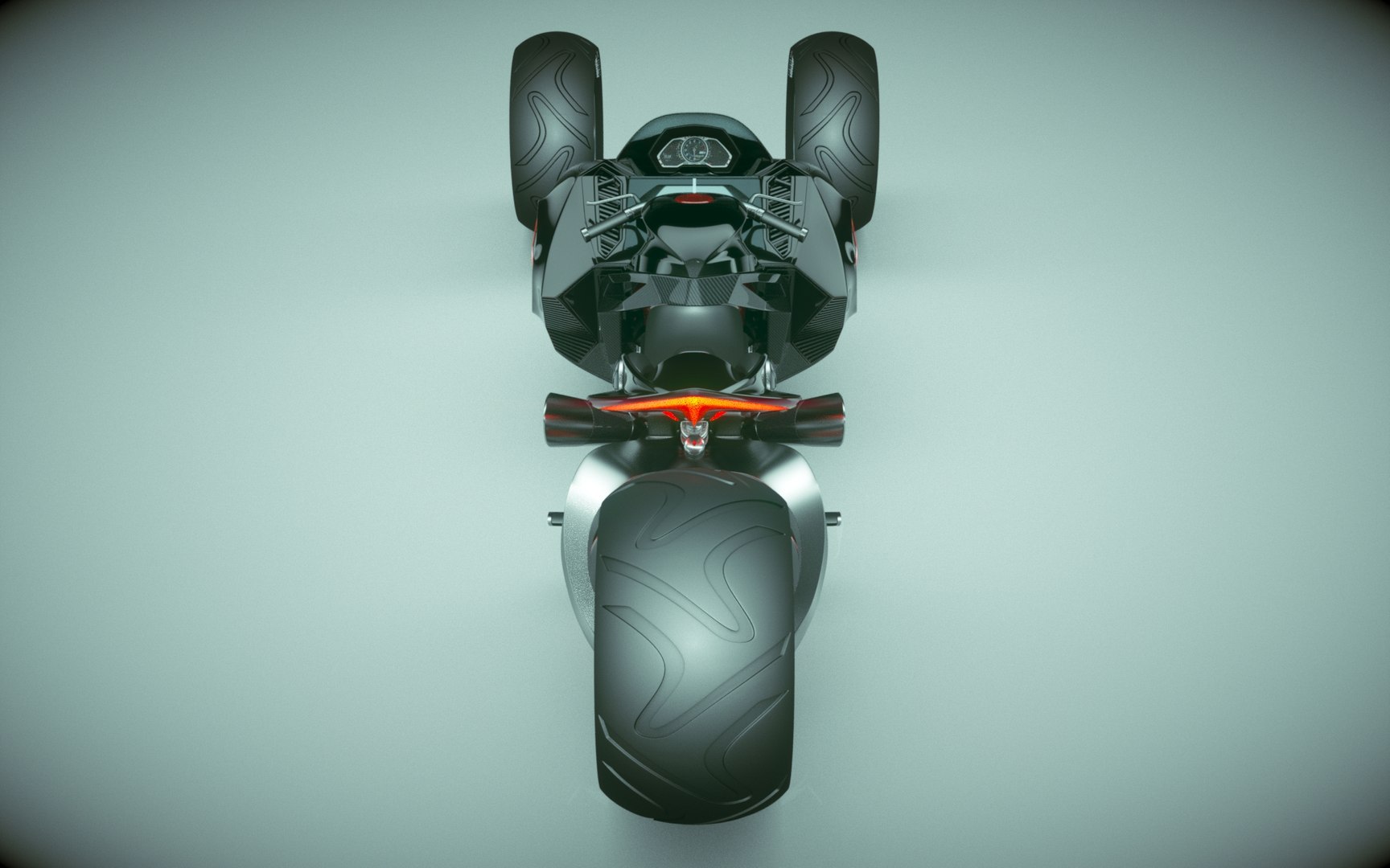 T Bike Three Wheel 03 model - TurboSquid 1883148