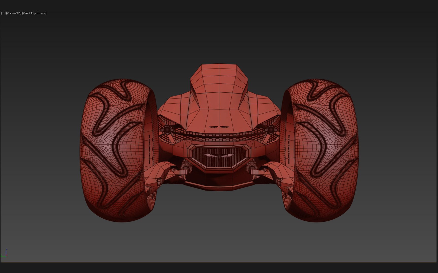 T Bike Three Wheel 03 model - TurboSquid 1883148