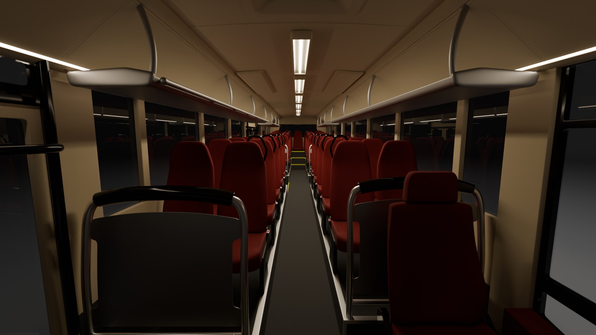 3D Model MAN Lions Intercity Bus With Interior - TurboSquid 2423266