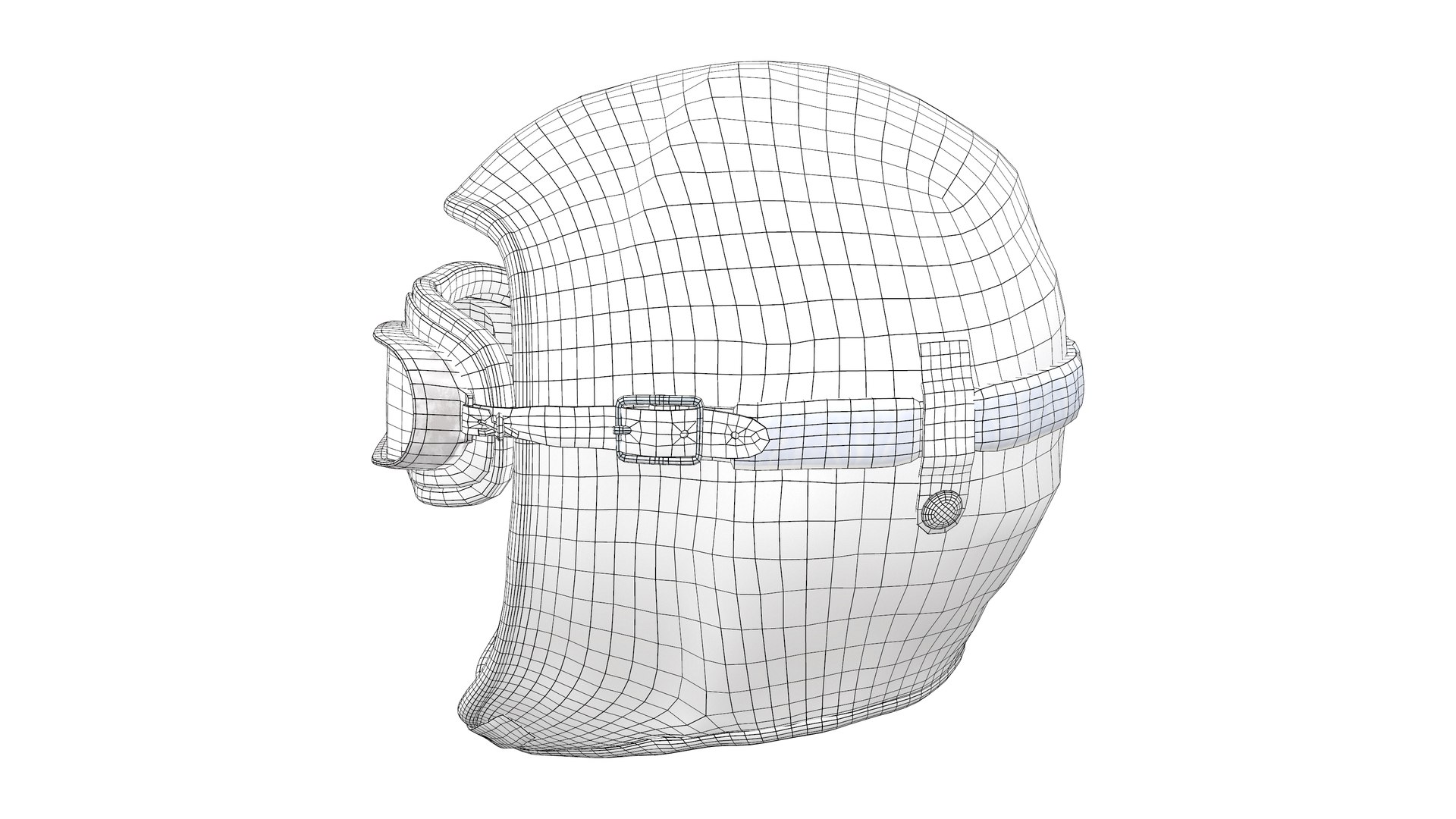 3D Leather Aviator Cap With Goggles - TurboSquid 1879622