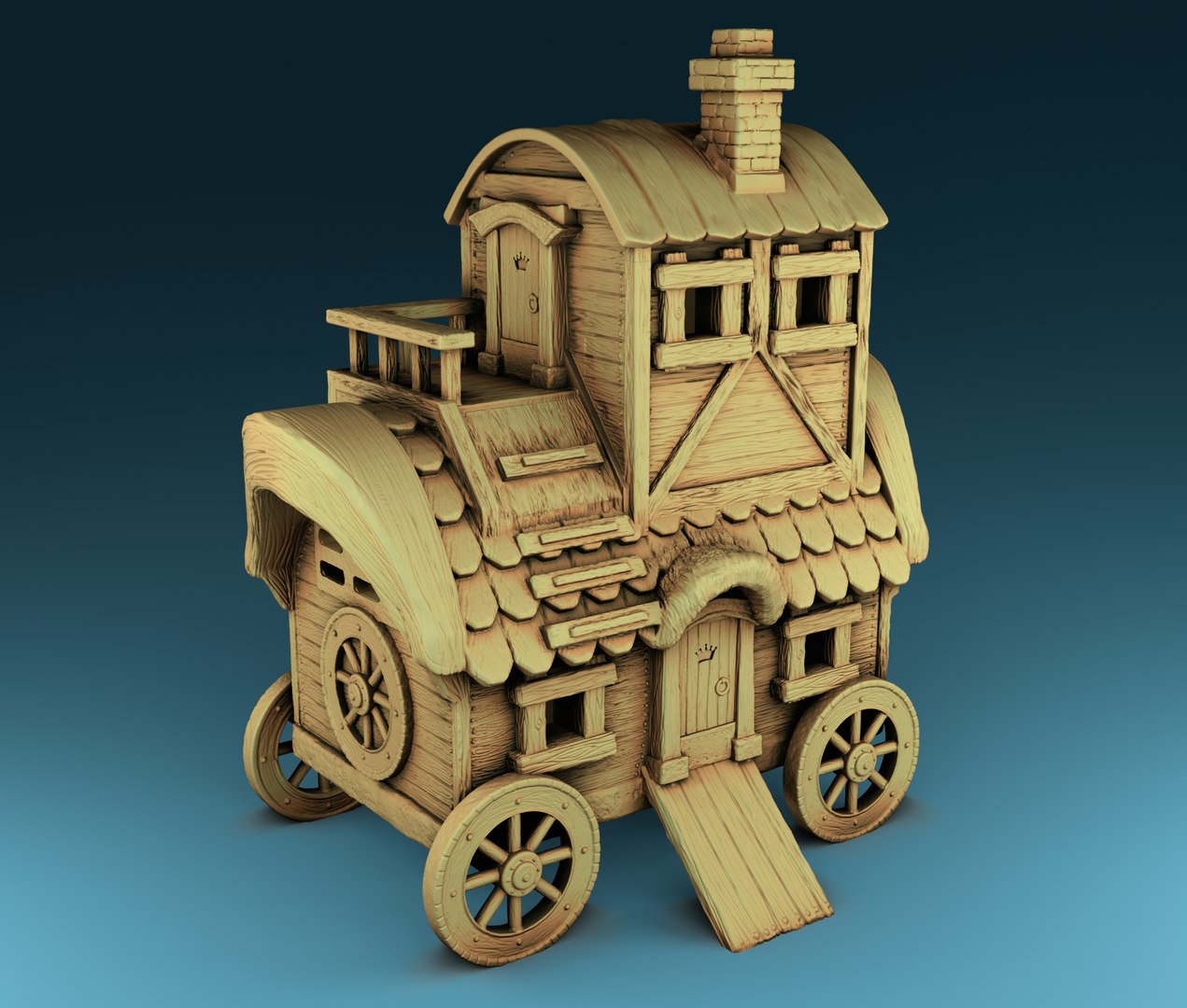 Stylized Middle Ages Part 4 3D Model - TurboSquid 1950187