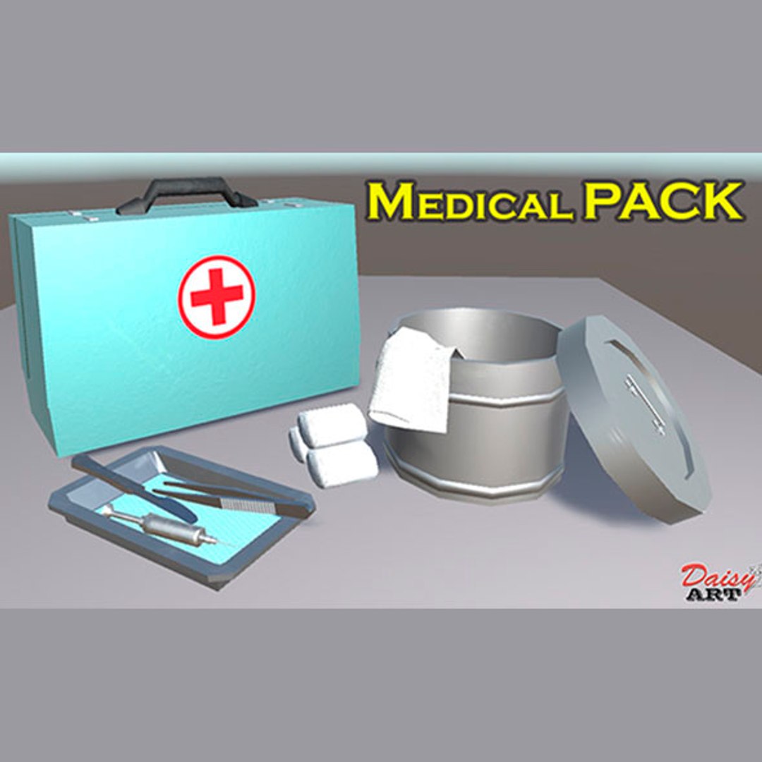 Pack medical 3D model - TurboSquid 1323393