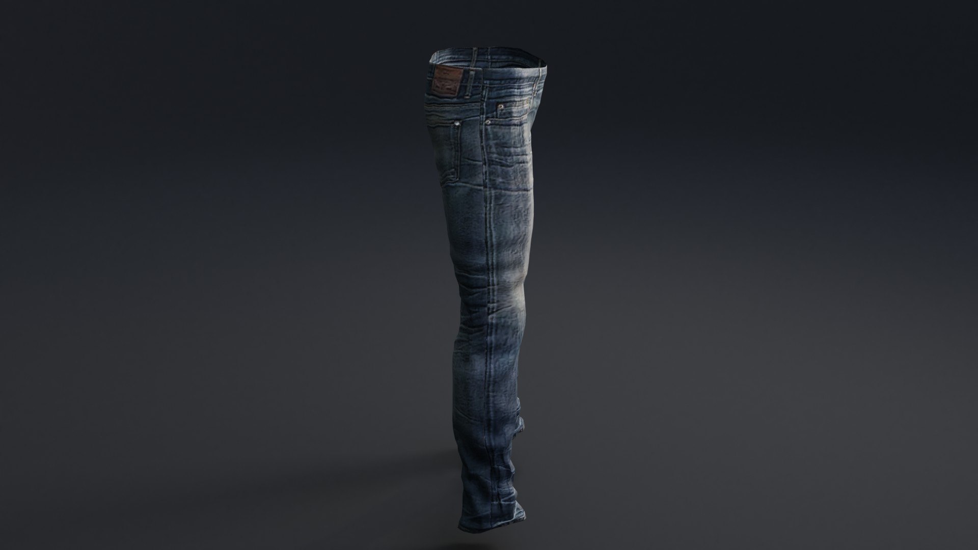 Denim Jeans 3D model - TurboSquid 1767286