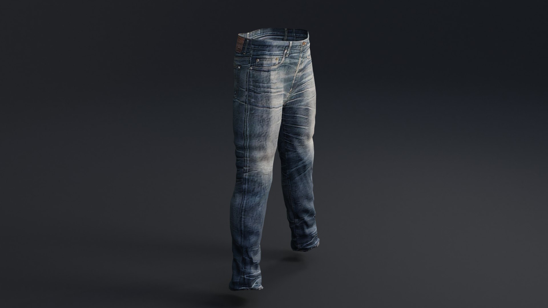 Denim Jeans 3D model - TurboSquid 1767286