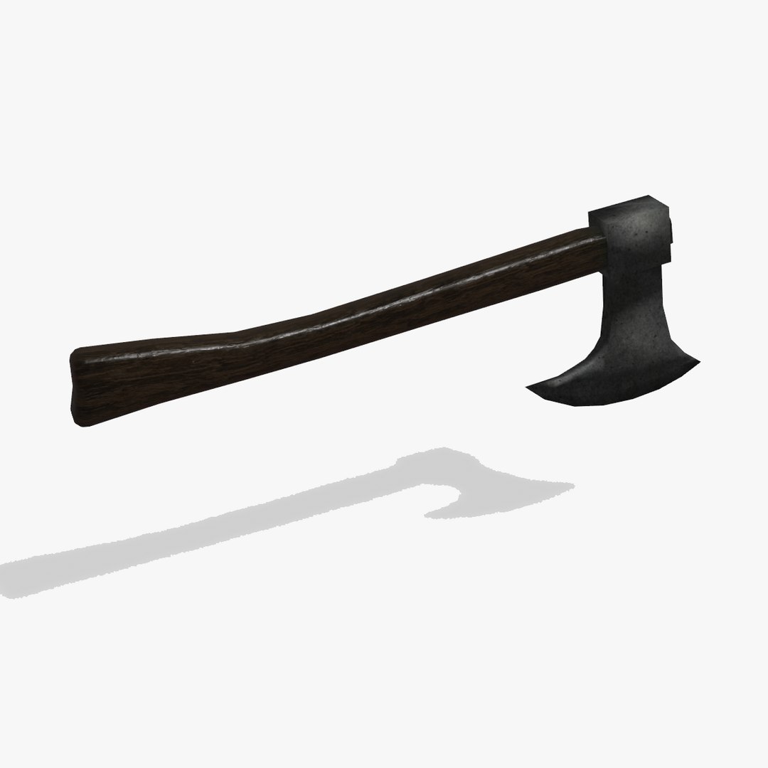 Medieval Huntsman Axe 3D model - TurboSquid 1802588
