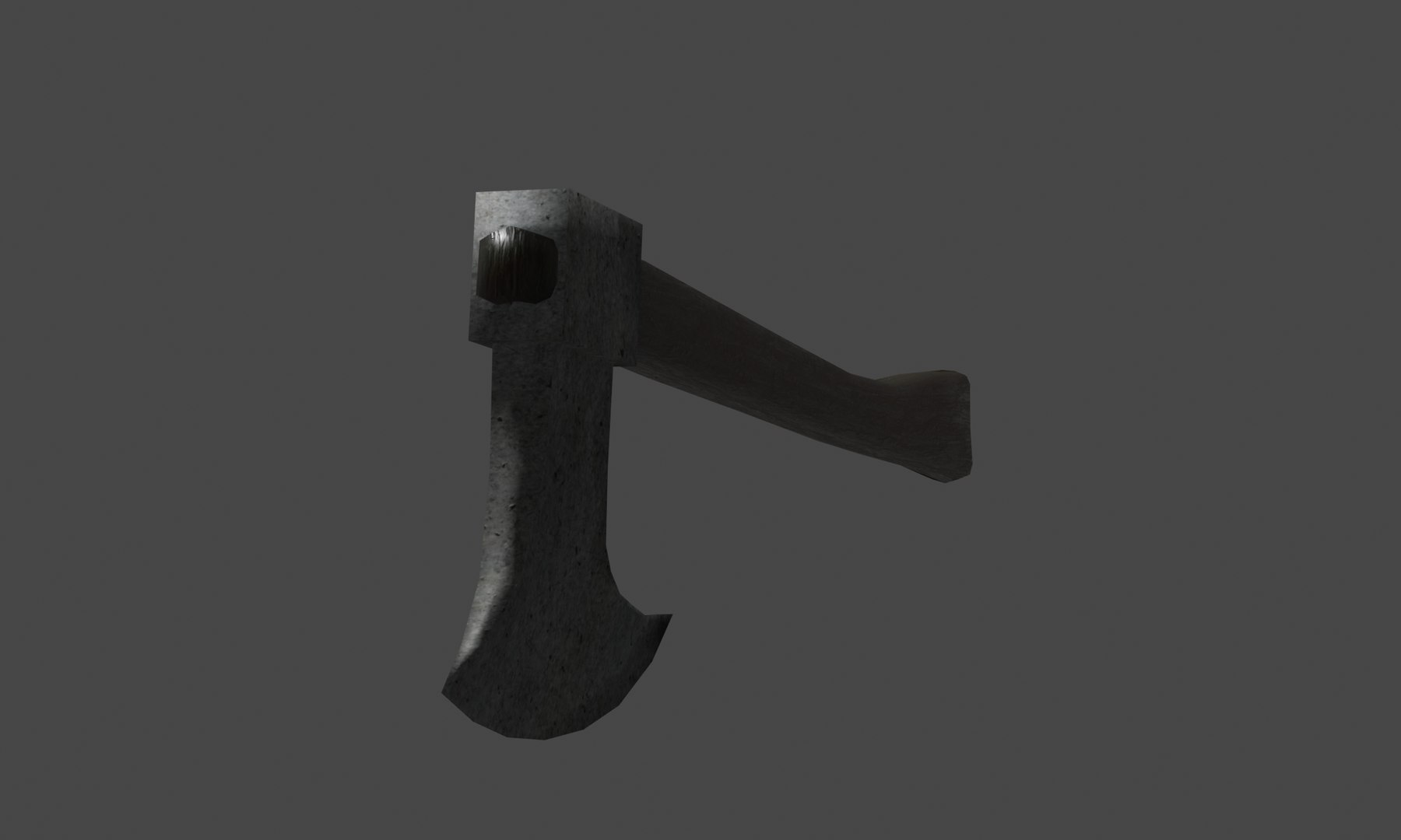 Medieval Huntsman Axe 3D model - TurboSquid 1802588