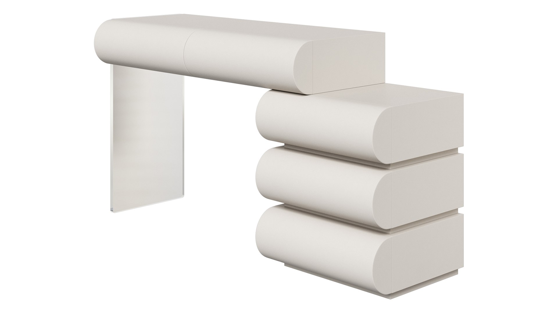 Walls Nation Makeup Vanity Valentina 3D - TurboSquid 2347778