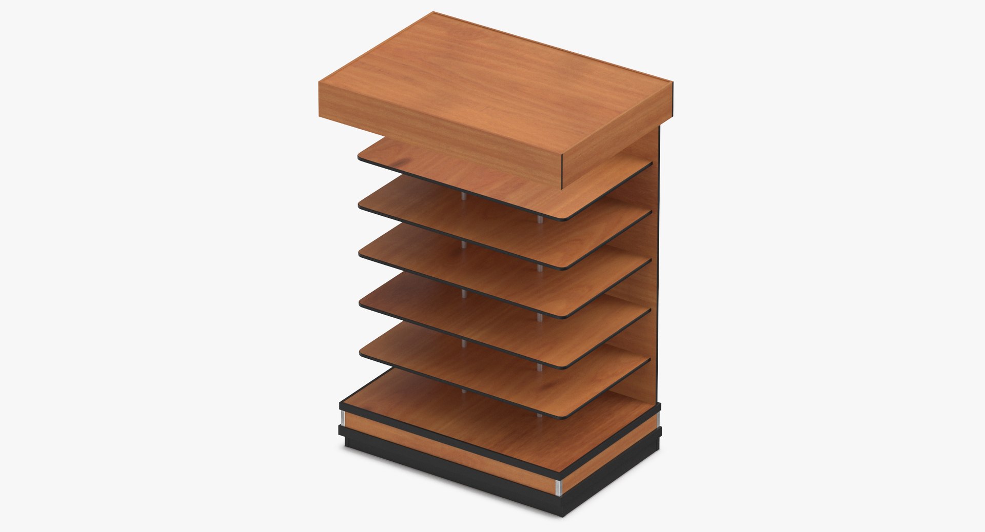 3D Model Snack Box Supermarket End - TurboSquid 1321004