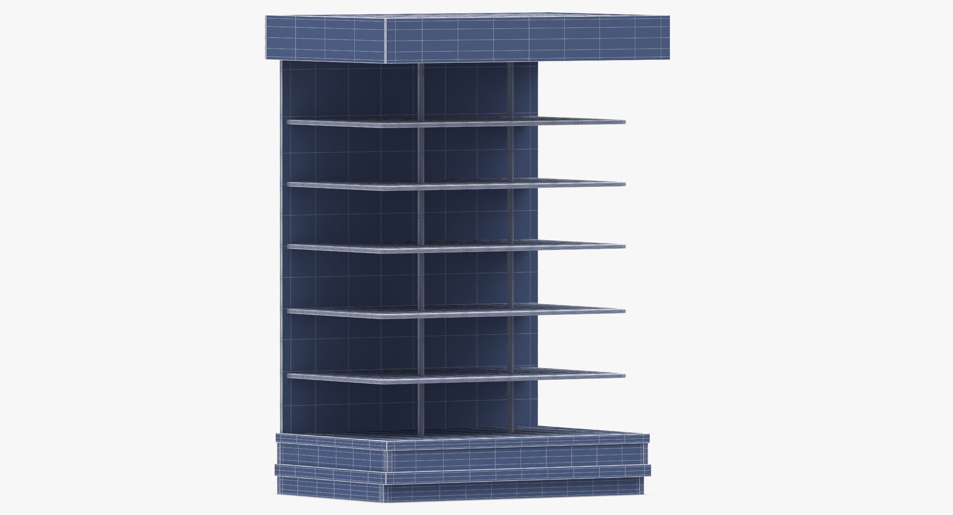 3D Model Snack Box Supermarket End - TurboSquid 1321004