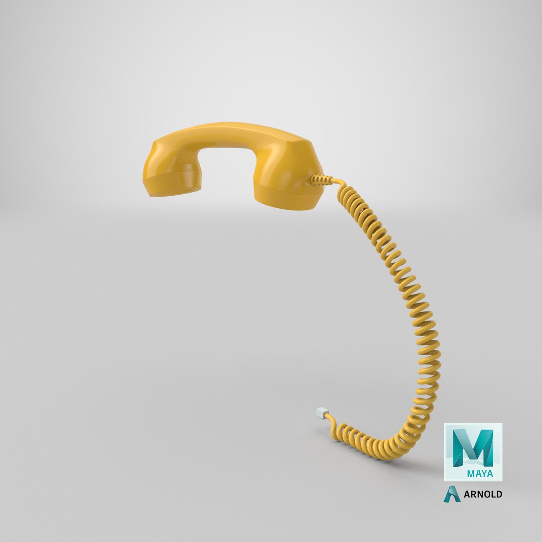 Phone Handset 01 3D - TurboSquid 2006720