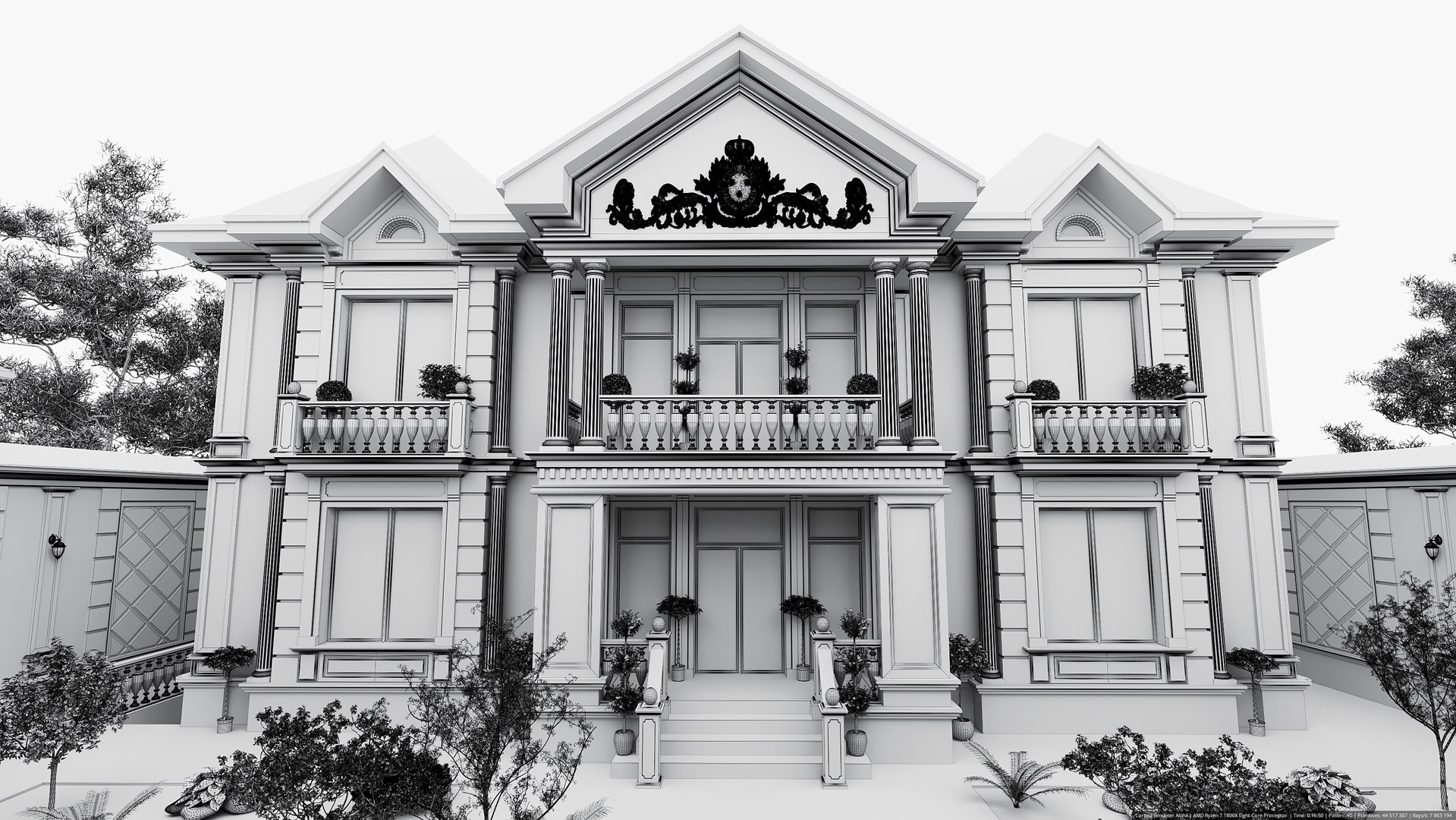 Lodge 3D model - TurboSquid 1771293