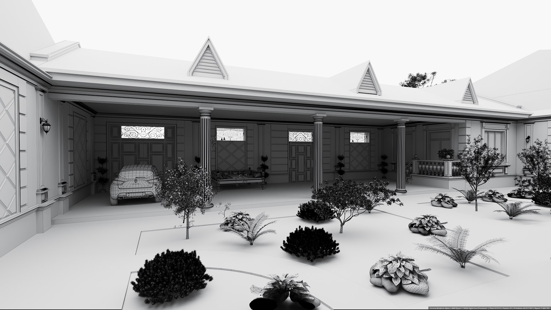 Lodge 3D model - TurboSquid 1771293