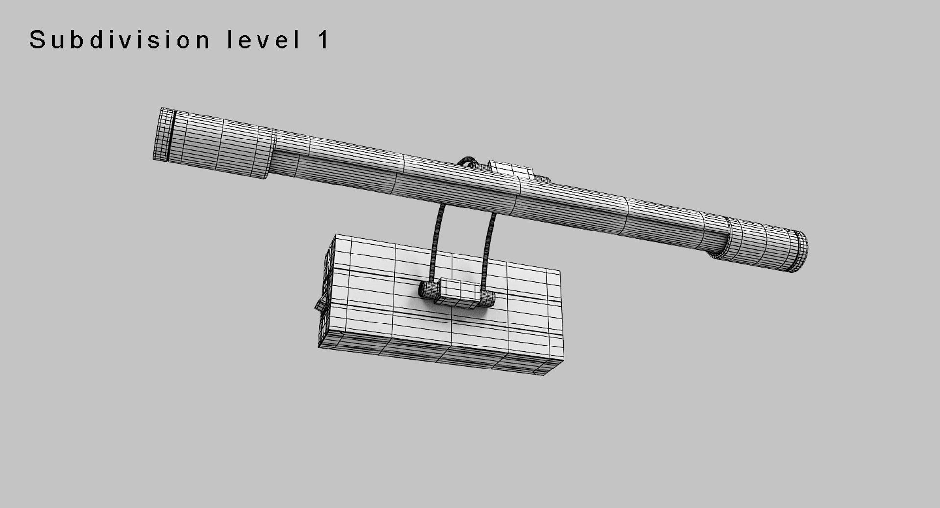 Picture light 3D model - TurboSquid 1345658