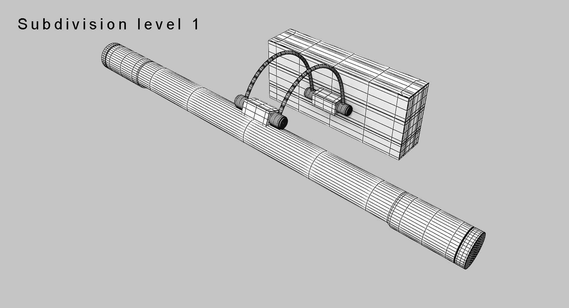 Picture light 3D model - TurboSquid 1345658