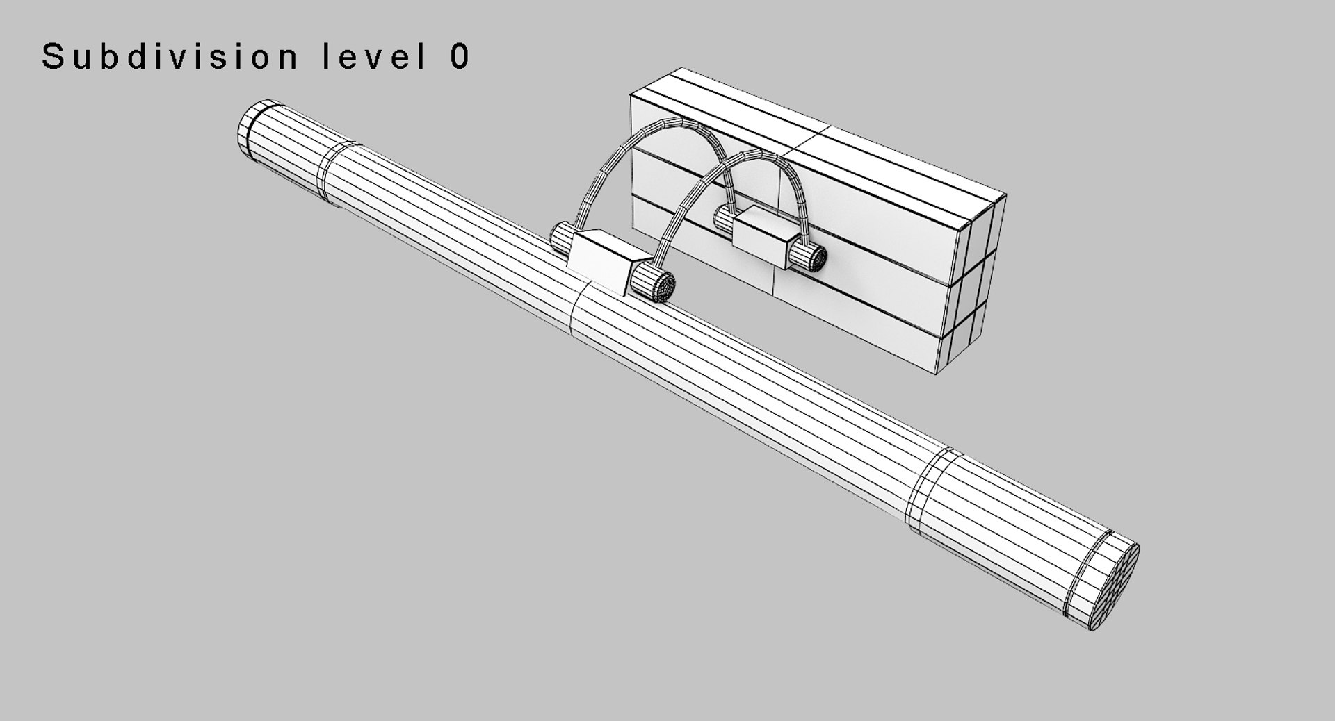 Picture light 3D model - TurboSquid 1345658