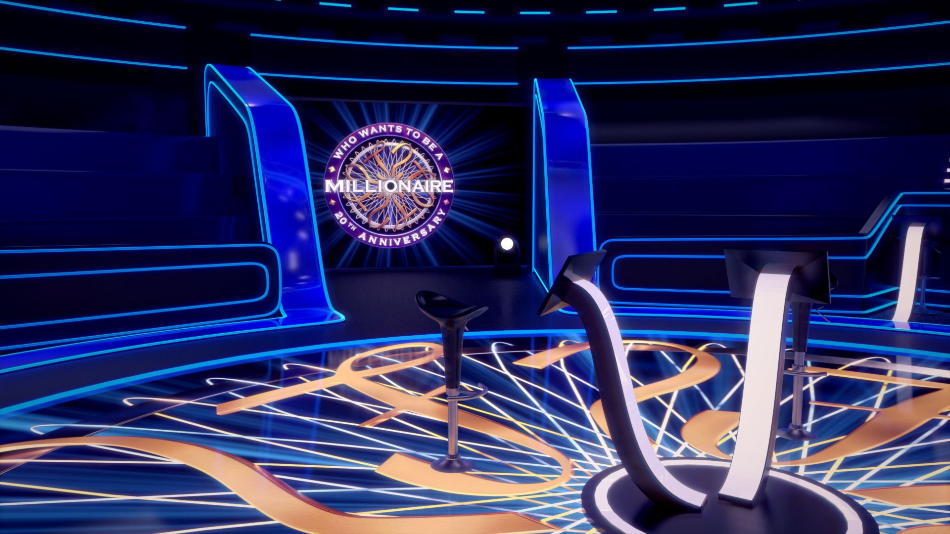 3D Millionaire TV Studio Modern Set Collecion model - TurboSquid 1921085