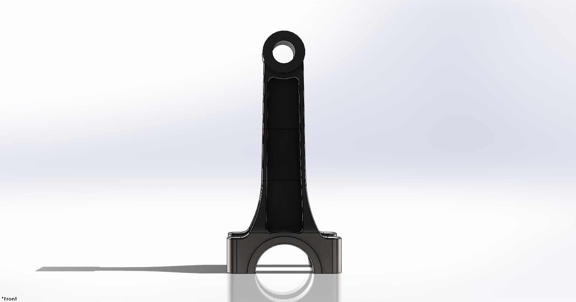 3D fork conrod connecting rod - TurboSquid 1238717