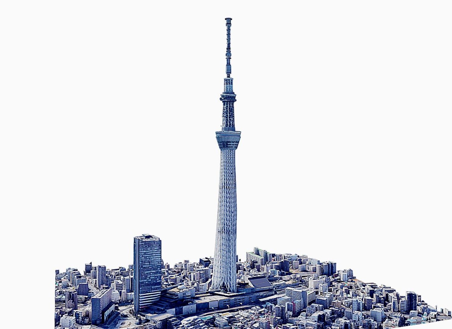 Tokyo Skytree 3D Model - TurboSquid 1820948