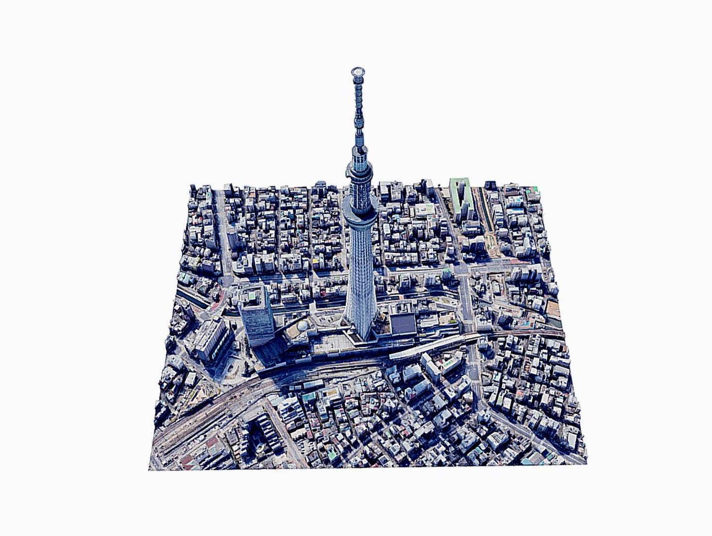 Tokyo Skytree 3D Model - TurboSquid 1820948