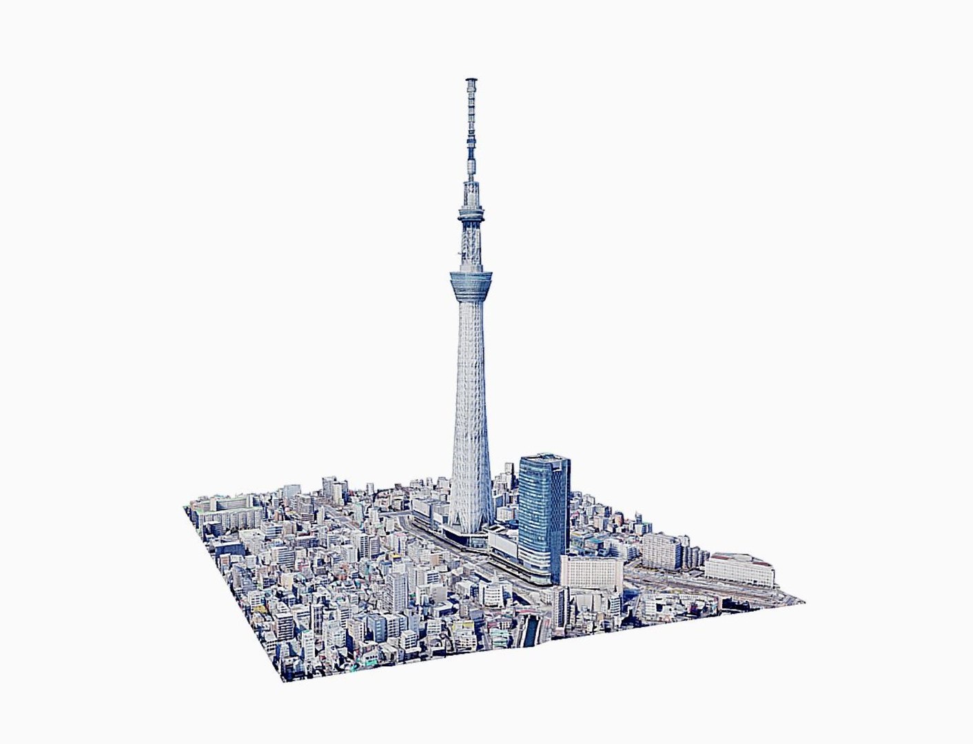 Tokyo Skytree 3D Model - TurboSquid 1820948