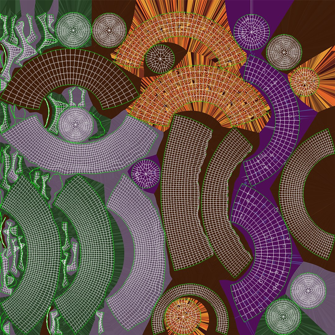 3D Easter Eggs Set A Colorful Array For Festive Projects Model ...