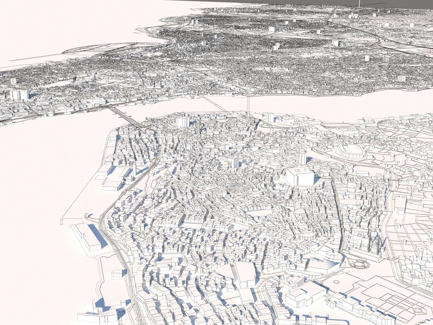 3D city istanbul - TurboSquid 1429249