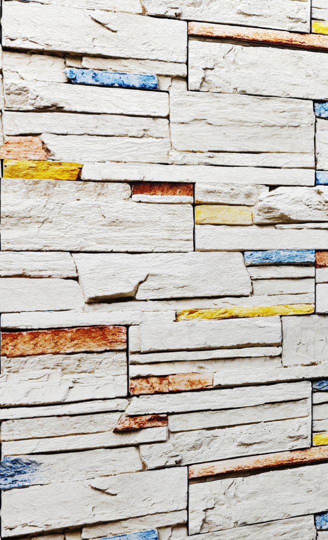 3d stone slate model