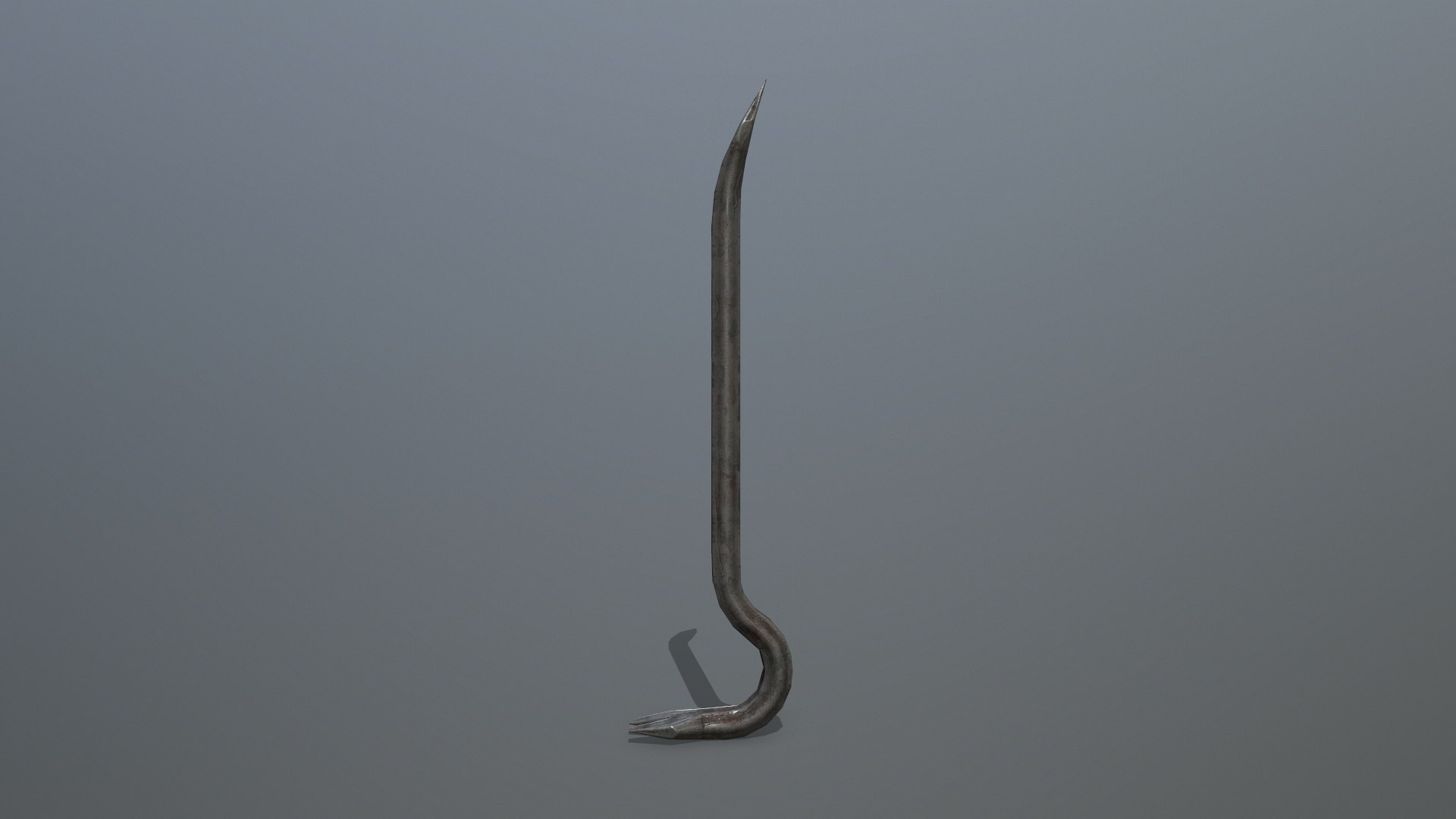 Crowbar 3D Model - TurboSquid 1521866