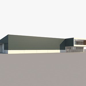 3d model of car dealership
